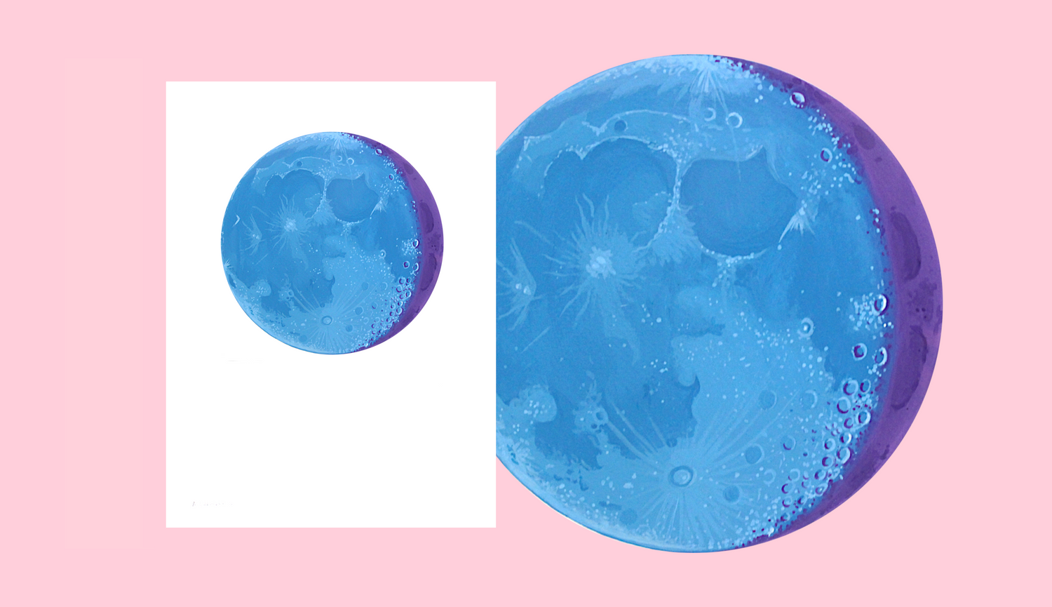 Multi-Coloured Moons – Total Eclipse of the Art